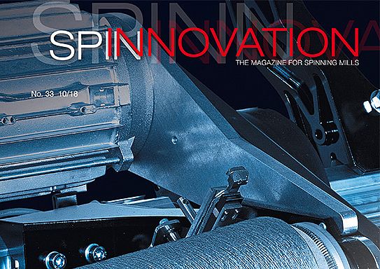 The latest issue of Spinnovation (No. 33/2018) is available | Rieter
