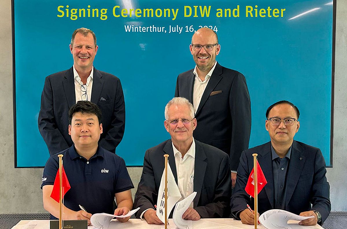 Rieter Wins Major Follow-up Order from DIW | Rieter