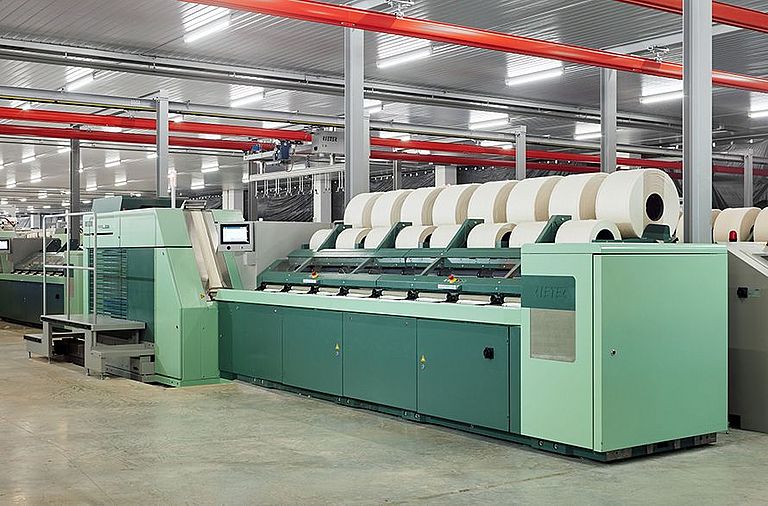 Comber E 90 – Highest Sliver Quality for Spinning | Rieter