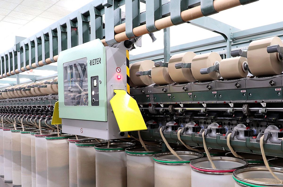 ROBOdoff: Rotor Yarn Production with Unprecedented Efficiency | Rieter